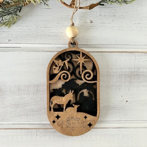 Snow Spruce STANDING Trees Set SVG Glowforge and Laser - Etsy