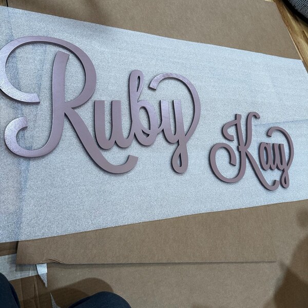 Personalized Business Acrylic Sign I Clear Floating Sign I Business ...