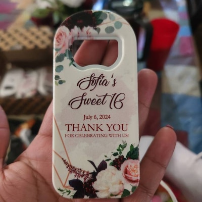 Funeral Favors, Celebration of Life Magnet, Sympathy Keepsake in Memory ...