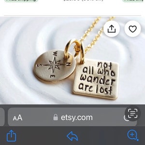 Periodic Table Element Necklace Hand Stamped Jewelry, Personalized ...