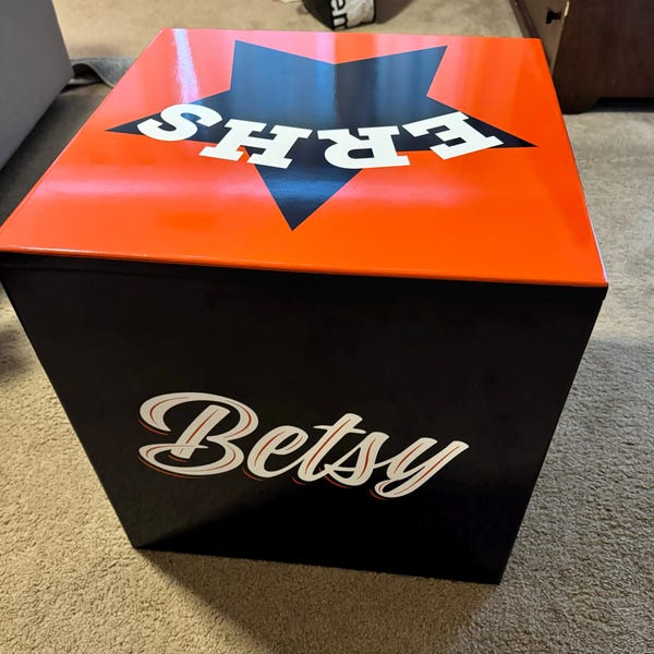 Varsity Cheer Boxes School Box Collapsible Wood Stand Sports High ...