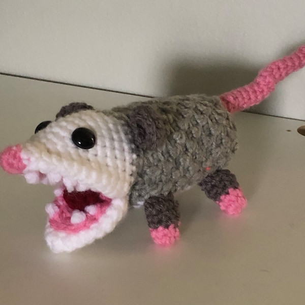 Crochet Pattern - Screaming Opossum - ***please Read Before Purchasing!!!*** - Etsy