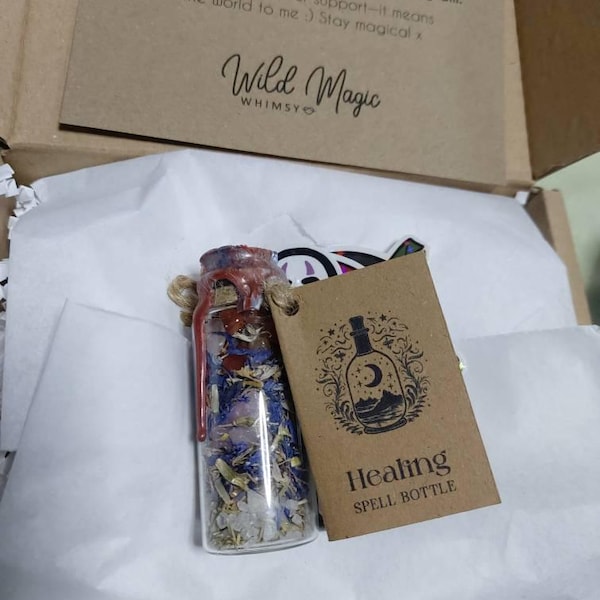 Sleep Spell Bottle Focus Tool Spell Jar Manifestation Tool Intention ...
