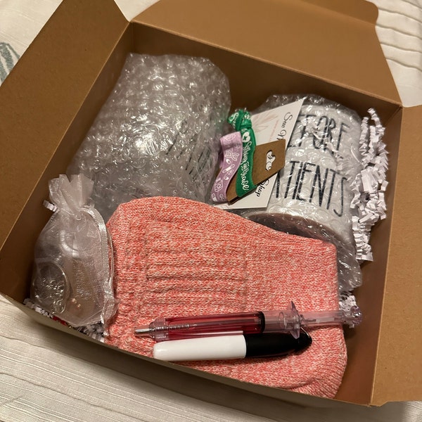 Nurse Care Package Gift Box, Nurse Spa Thank You Gift Basket, Nurses Week Gift, Nurse ...