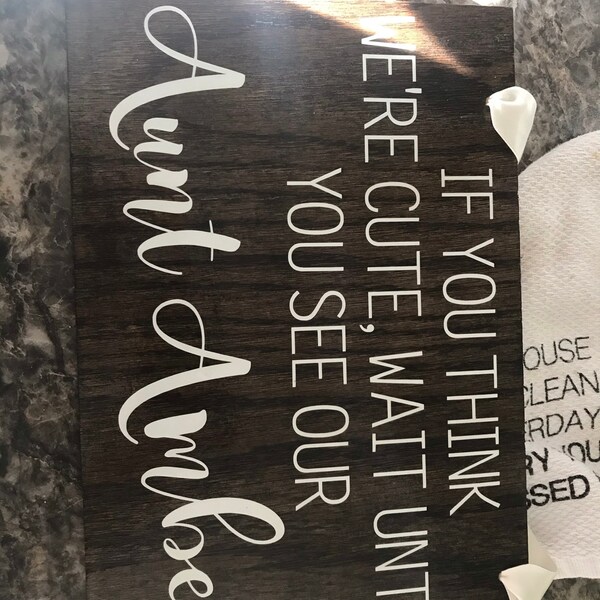 Ring Bearer Sign Nephew Ring Bearer If You Think Im Cute Wait