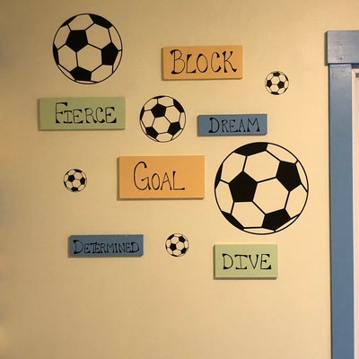 Cheerleading Decal Set Cheer Mural Set for Wall Locker Room - Etsy