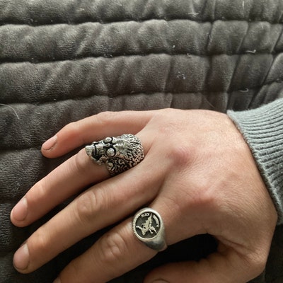 He Man Battle Cat Ring Masters of the Universe MOTU - Etsy