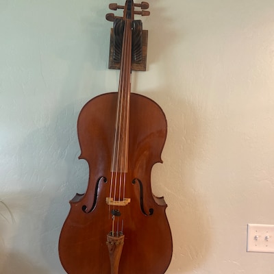 Duggh 4/4 Cello Stand. Finished Stained Wood With Soft Cushion - Etsy