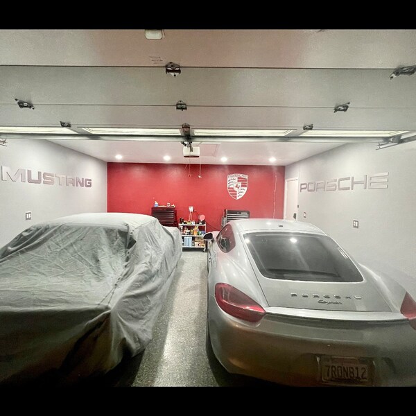 MASERATI Garage Sign 5 Feet Long Brushed Silver - Etsy