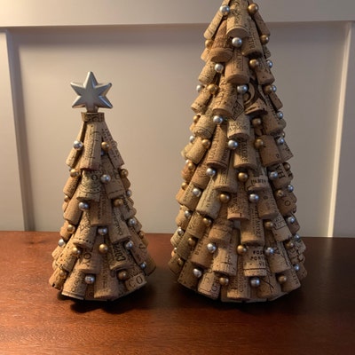 Small Wine Cork Christmas Tree - Etsy