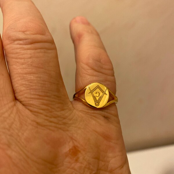 Mickey Mouse Ring Sterling Silver Ring Signet Ring Mickey Ring Engraved ...