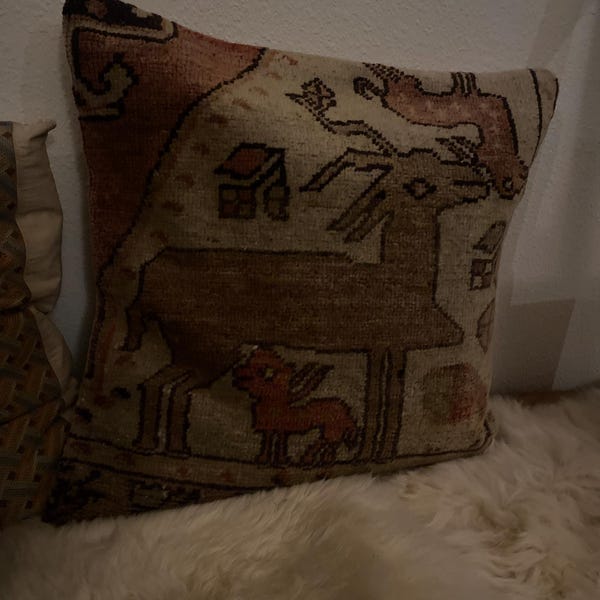 20x20 Kilim Throw Pillow Sofa Decorative Pillows Sofa Accent Pillows ...