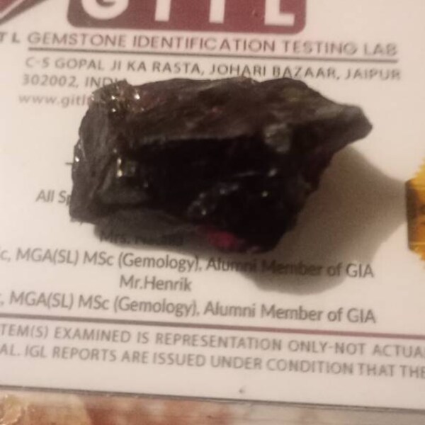 174 Ct Painite Gemstone 100% Natural Red Painite Rocks Rough Gemstone ...