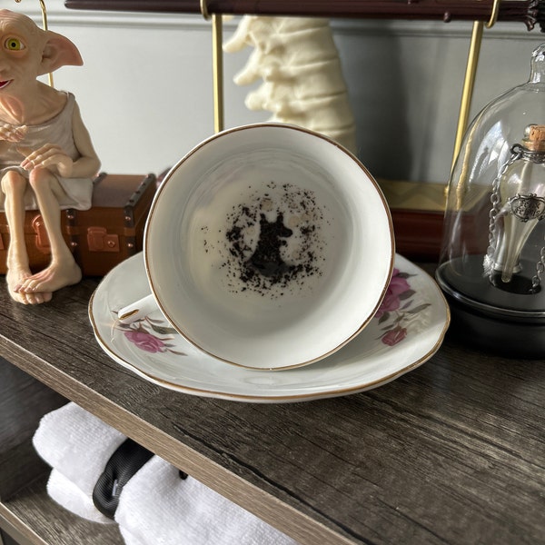 The Grim Teacup - Magical Prop Replica - Handmade With Real Tea - Etsy
