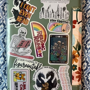 Public Library Enthusiast Sticker Bookish Stickers Bookworm Decals ...