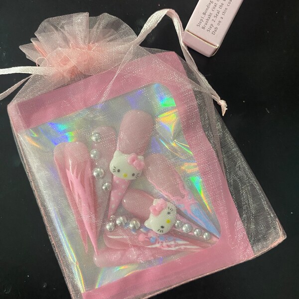 Simple Brat French Acrylic Duck Press Ons nails Only - Etsy