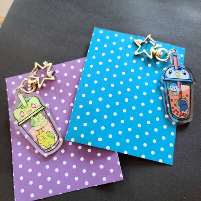 Bulbasaur Boba Keychain - Etsy