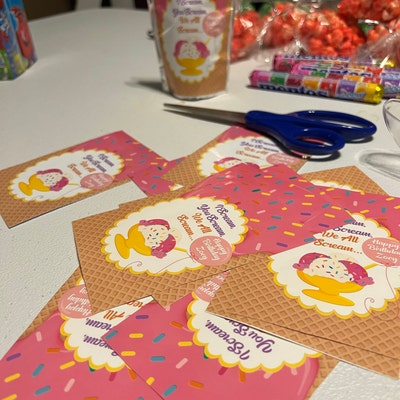 Animal Cracker Box Labels Animal Cookies Birthday Favors Personalized ...