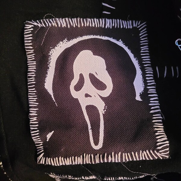 Scream Punk Patch Metal Patch - Etsy