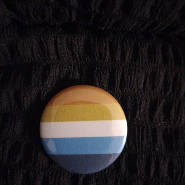Aroace Aro Ace Pride Flag Pin Round Circle Button ~ 1" Pin 1.5" Pin 2. ...