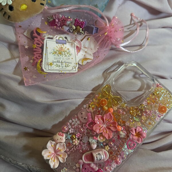 Custom Junk Case | Kawaii Junk Case | Charm Phone Case Customizable ...