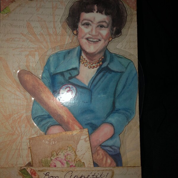 Julia Child Bookmark - Etsy