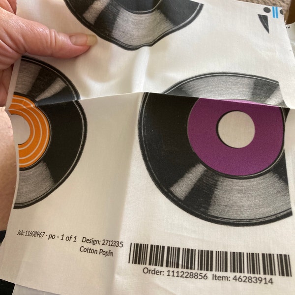 Vinyl Record Fabric - Stars on 45 (maxi Singles) || Records Vinyl Retro ...