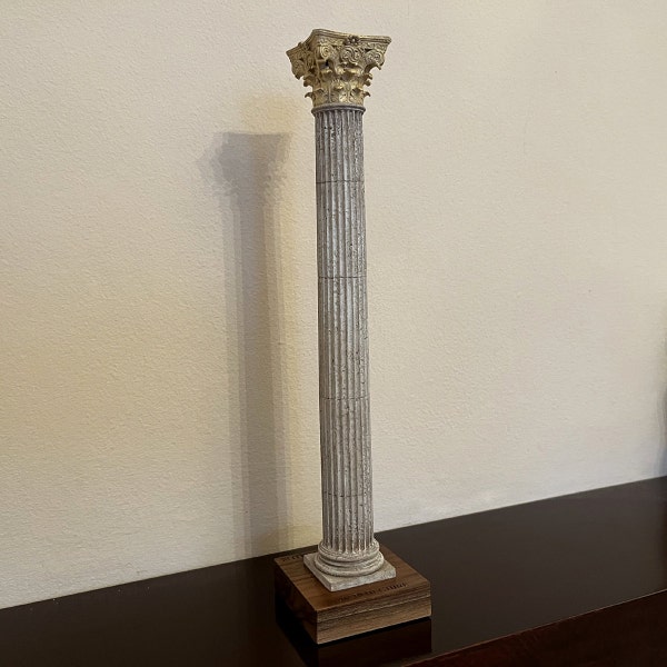 Greek Columns From Hera II Temple and Parthenon • Doric Order Column ...