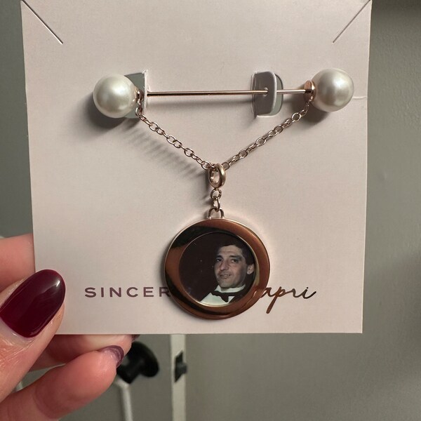 Personalized Locket Bride Gift, Customized Laser Engraving Locket Only ...