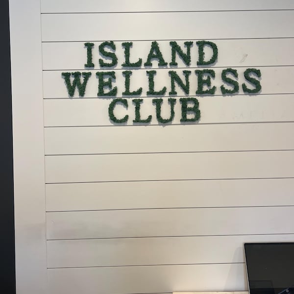 Custom Moss Wall Sign, Large Relax Wall Sign, Business Logo Moss Sign ...