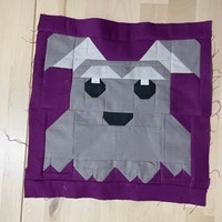 Yorkie Yorkshire Terrier Dog Puppy Quilt Block PDF Pattern - Etsy Canada