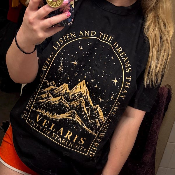 Comfort Colors® SJM, Velaris Shirt,to the Stars Who Listen and the ...