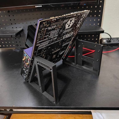 Dual Motherboard Stand for CPU Mining Lite & Full Versions 12x Screws ...