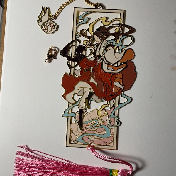 Tarot Card: the Fool LOTM Mr Fool Enamel Bookmark / Charm 11x4cm - Etsy