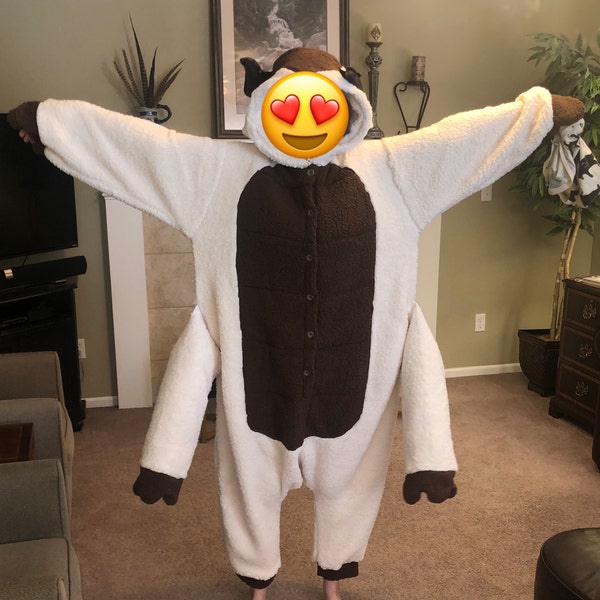 FULL FLUFF Faux Fur Sky Bison Cosplay Inspired Kigurumi Air Bender ...