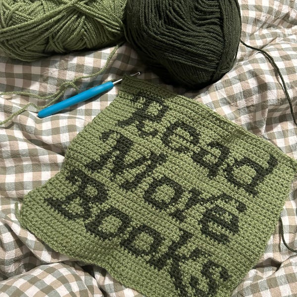 Crochet Tapestry Pattern - Not Your Grandma's Bathroom Sign - Have A ...