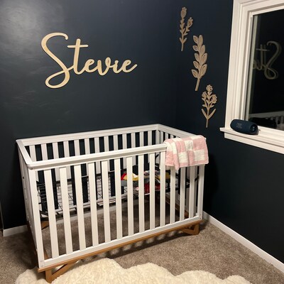 Large Baby Name Sign, Large Nursery Name Sign, Big Family Name Sign ...