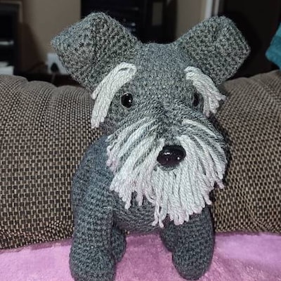 Staffordshire Bull Terrier Crochet Pattern. Staffie Crochet Pattern ...