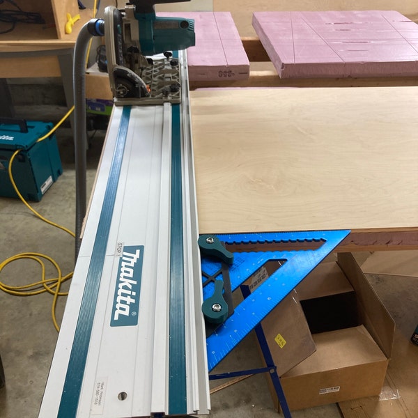Guide Rail Square Adapter for Makita Track Saw Guide Rails - DIY Kit ...