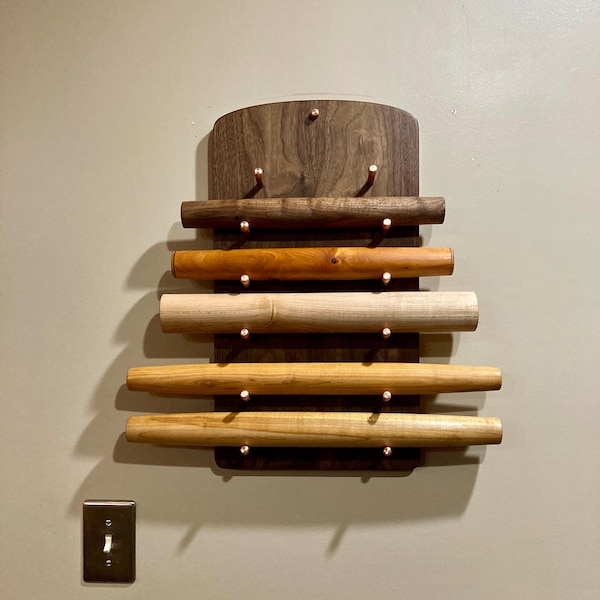 Rolling Pin Holder, Rolling Pin Rack, Rolling Pins, Racks, Kitchen ...