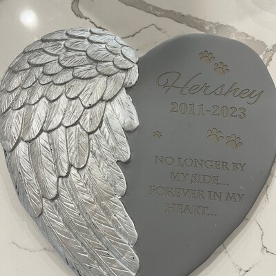 Personalized in Loving Memory Memorial Stone Garden Yard - Etsy