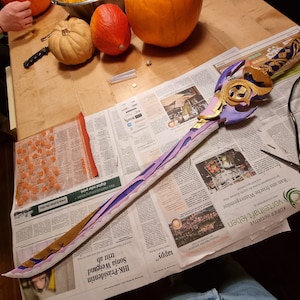 Genshin Impact Cosplay Prop Engulfing Lightning DIY | Etsy