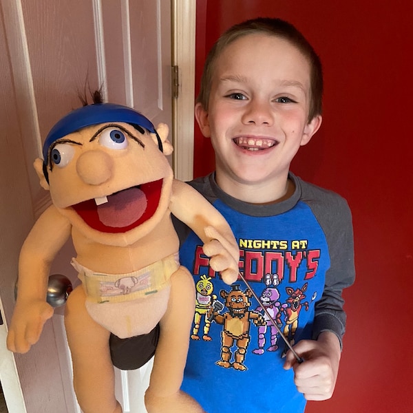 The Baby Jeffy Puppet - Etsy