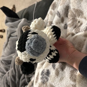 Crochet Cuddle Cow Plushie PATTERN - Etsy