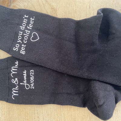 Personalised Wedding Socks Wedding Day Little Wedding Details so You ...