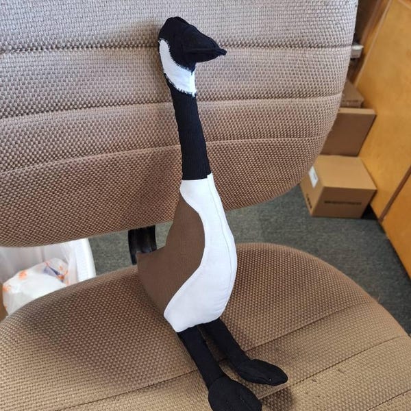 Goose Sewing Pattern, Goose Soft Toy Pattern, Stuffed Animal, Plush ...