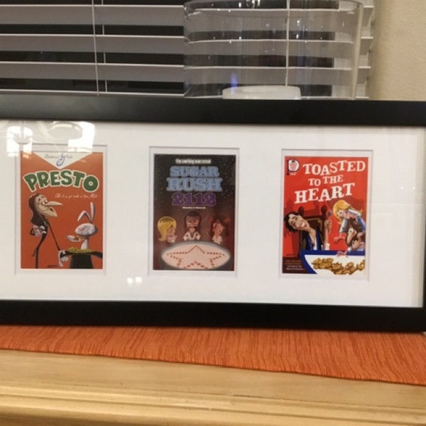 Rush Presto Decorative Cereal Box (does Not Contain Actual Cereal) - Etsy