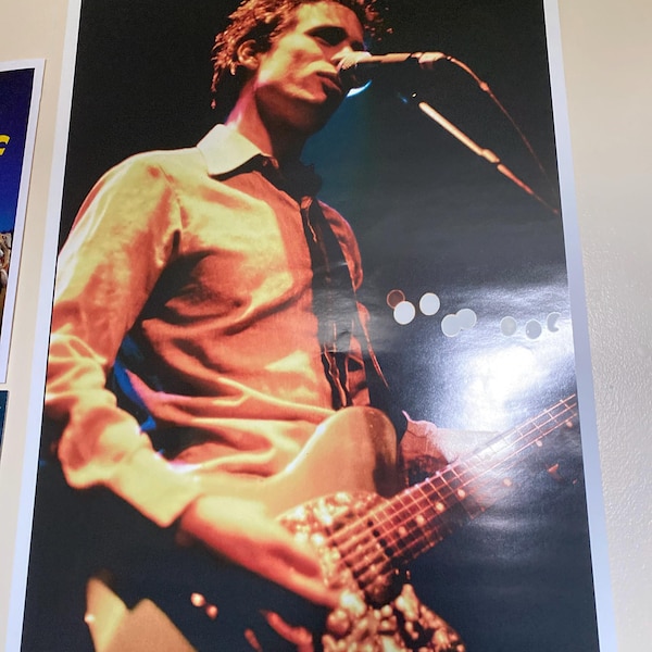 Jeff Buckley Rock Poster, Famous Music Wall Art, Singer Band Poster ...