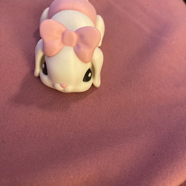 Floppy Ears Bunny | Articulated Fidget Bunny | 3D Printed Bunny ...