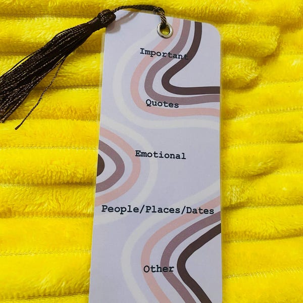 Retro Annotation Bookmark With Tabs Kit, Book Annotating Supplies ...